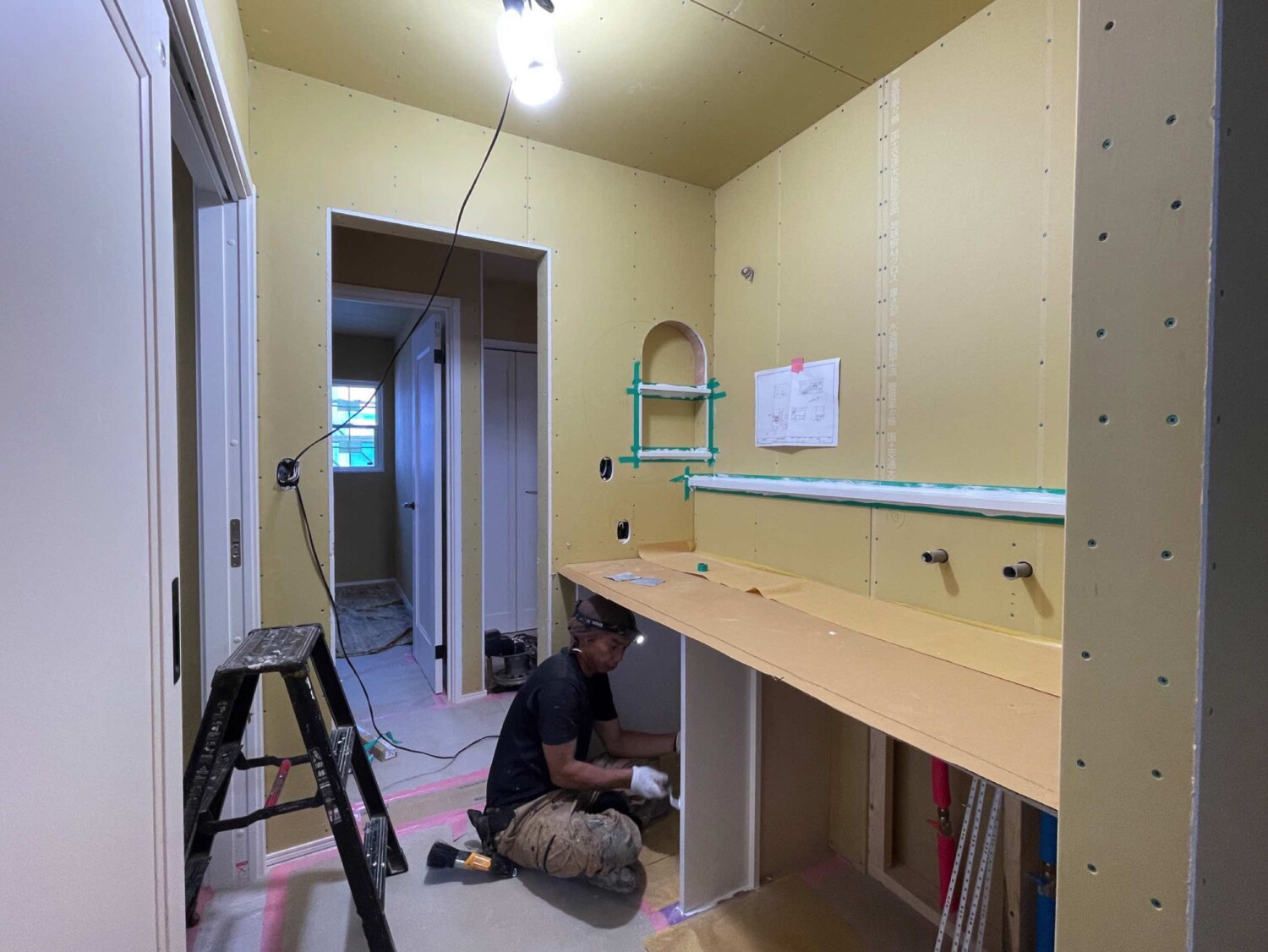 塗装完了しました。｜福井建設｜注文住宅・自由設計｜山形市工務店